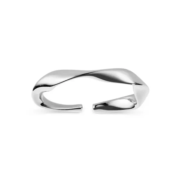 ELK & BLOOM Sterling Stacking Band Ring - Silver