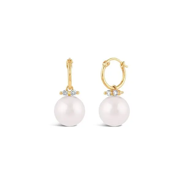 DINNY HALL Gold / Yellow / White Shuga Large Pearl Drops - Gold/yellow/white