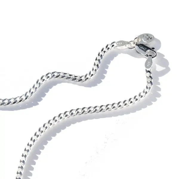 CHARLOTTE'S WEB JEWELLERY Cuban Curb Chain - Silver