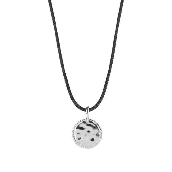 MURU Mini Sun Cord Necklace - Silver
