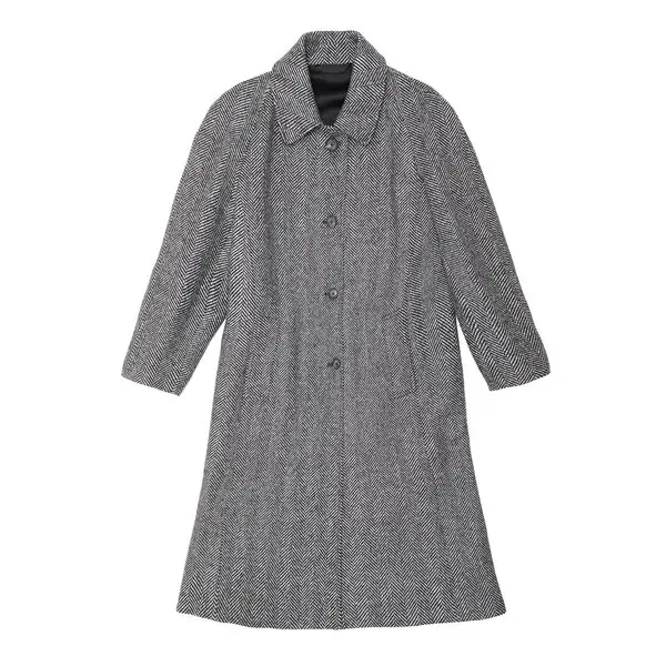HEGARTY Tweed Overcoat - Grey