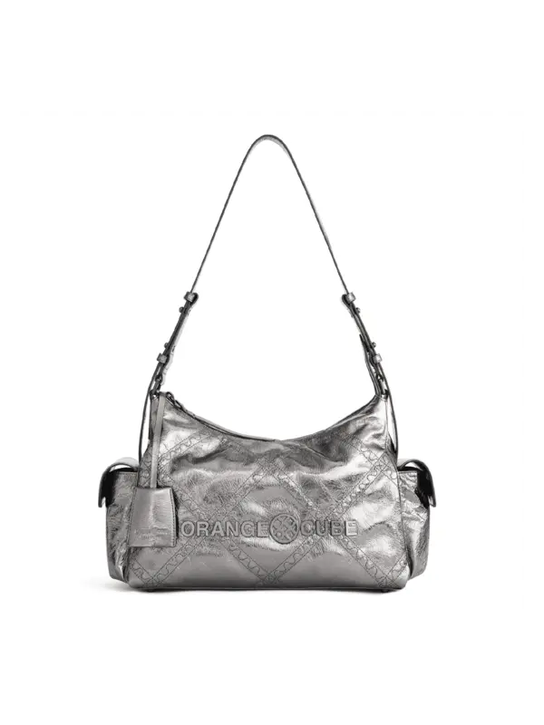 ORANGE CUBE Metropolitan City Bag Black - Silver