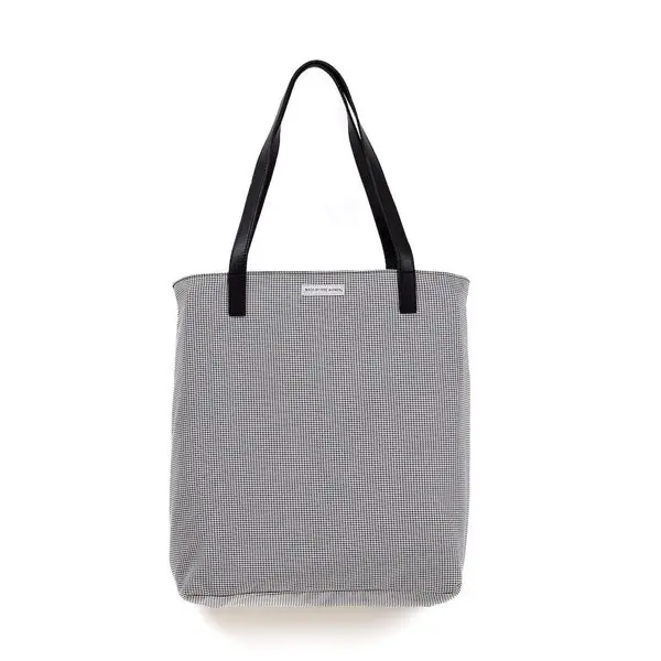 MADE FREE Day Tote Houndstooth - Black