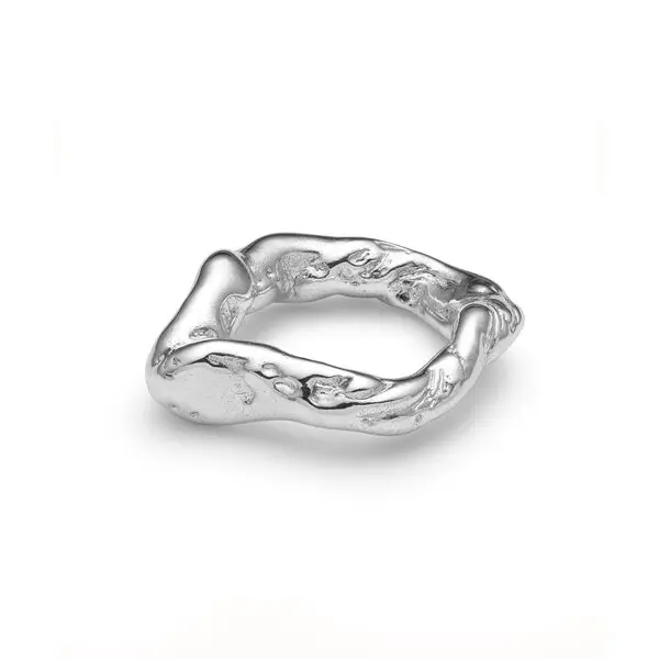 EVA REMENYI Talisman Flow Ring - Silver