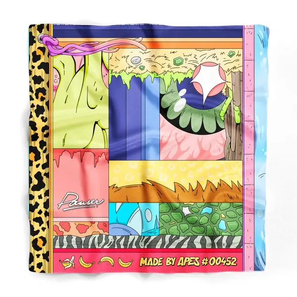 PAUSER Silk Scarf Mutant Traits - Yellow