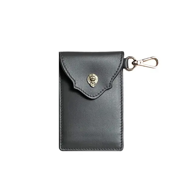 BELL'INVITO Key Carry Wallet Asphalt - Black