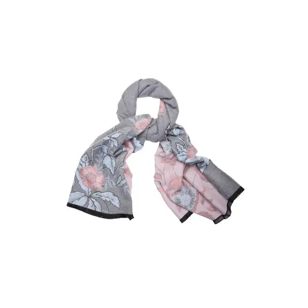 Saachi Reversible Garden Blush Scarf - Pink