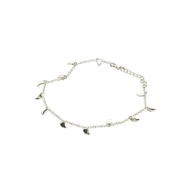 RIZE Wild Tiger Claw Anklet Sterling - Silver