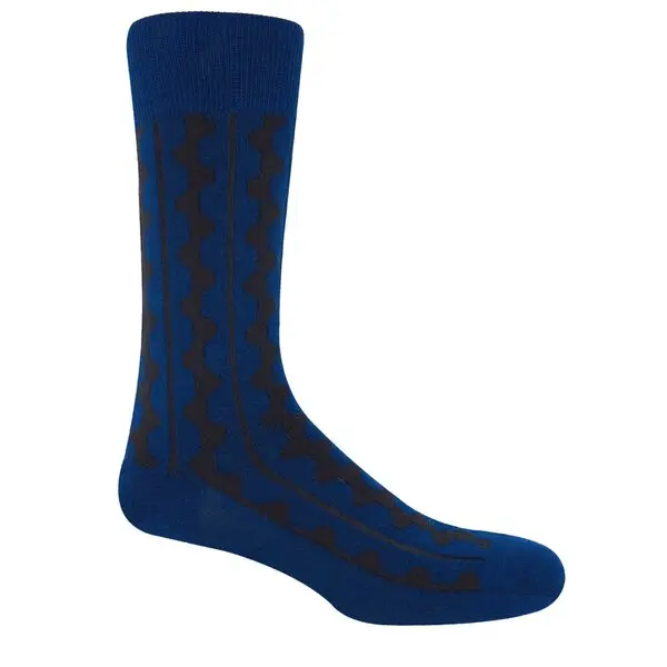 PEPER HAROW - MADE IN ENGLAND Groove ’s Socks – Navy - Blue