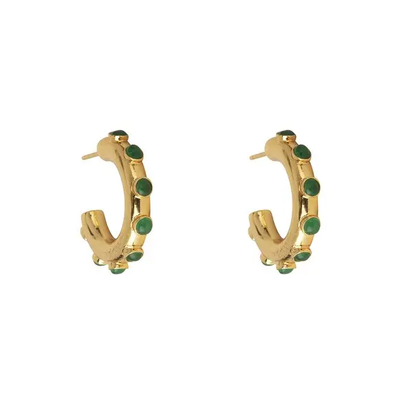 Bounkit Nicky Hoops Onyx - Green