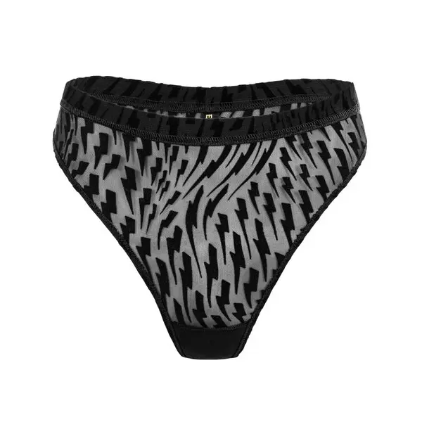 EKCENTRIK Thunderbeats High Waist Briefs - Black
