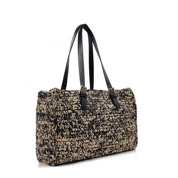 NOOKI DESIGN Katie Shopper Natural - Black