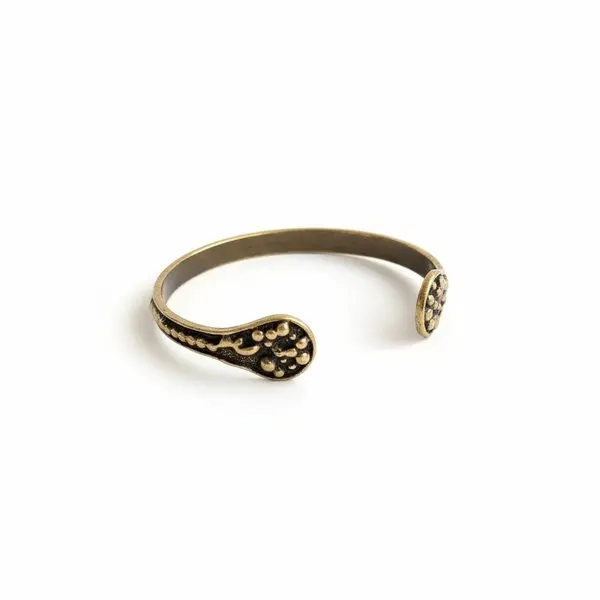 BY VIRGO Black / Gold Tharos Bracelet - Black/gold