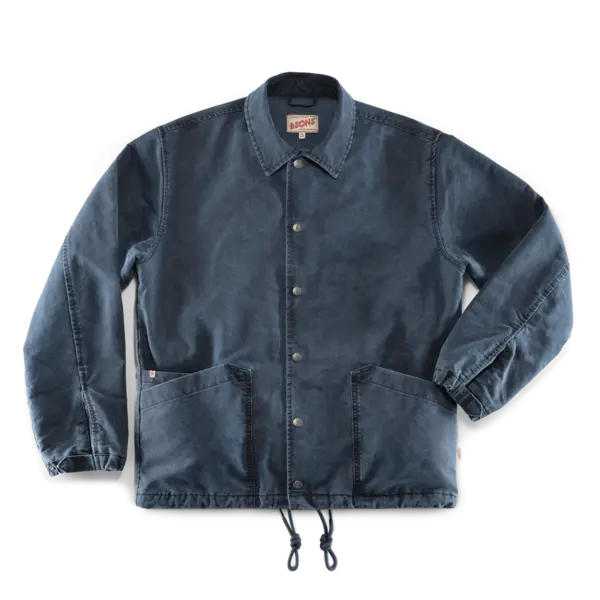 &SONS TRADING CO Boxcar Coach Jacket Navy - Blue