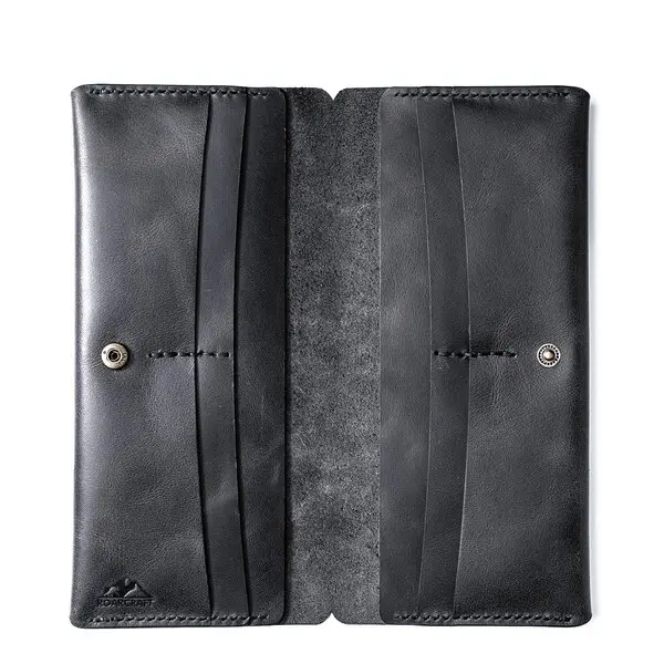 ROARCRAFT Double Phone Long Wallet Gray - Grey
