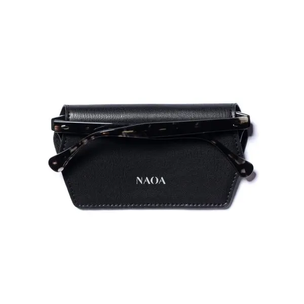 NAOA Slim Glasses Case - Black