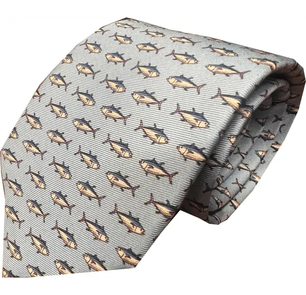 LAZYJACK PRESS Big Kahuna Tie - Blue