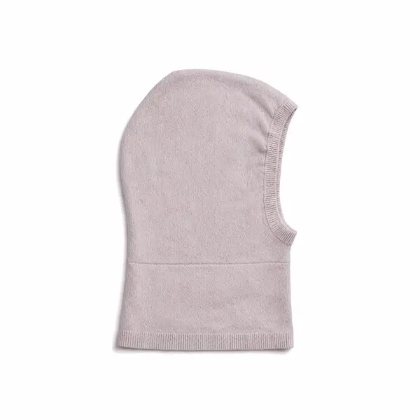 FIORA MUSE Neutrals Cashmere Balaclava Hood - Beige