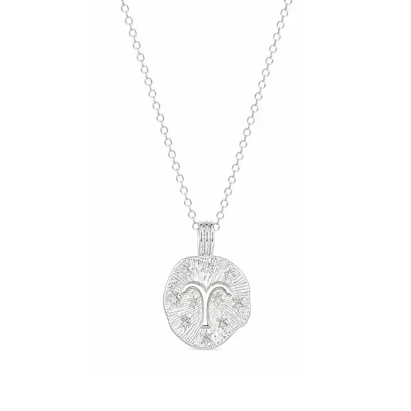 ZOË & MORGAN Sun In Aries Necklace Sterling - Silver
