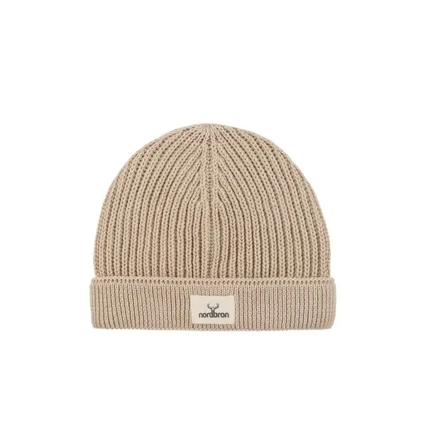 NORDBRON Cuat Stone Beanie - Brown