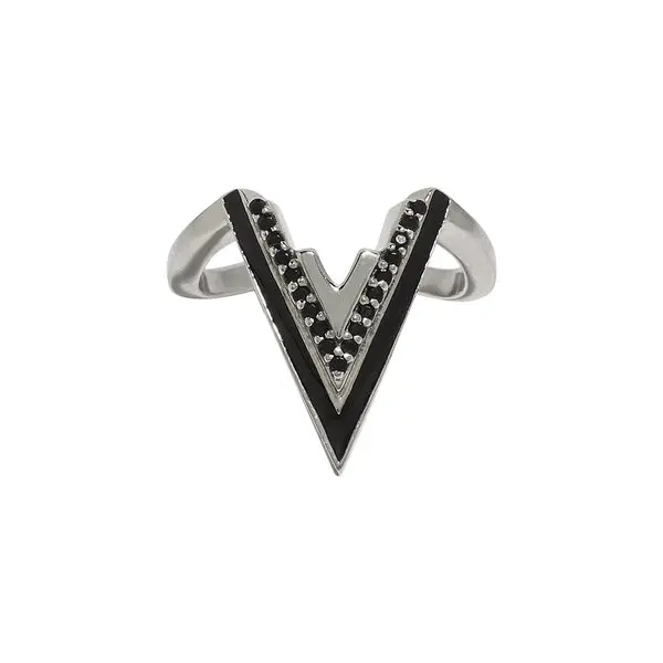 OGÉ JEWELRY Black / Silver The Silver Valor Ring - Black/silver