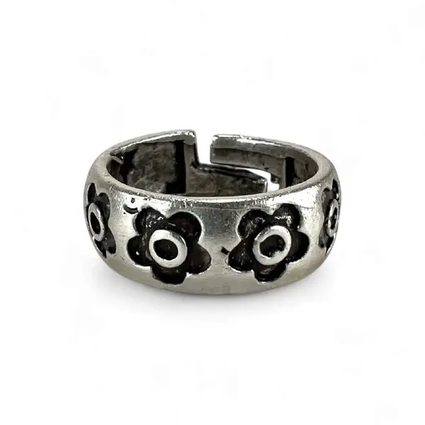 BY VIRGO Elaris Antique Ring - Silver