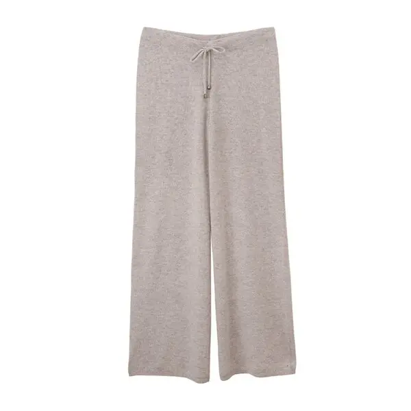 COVE Cashmere Wide Leg Joggers