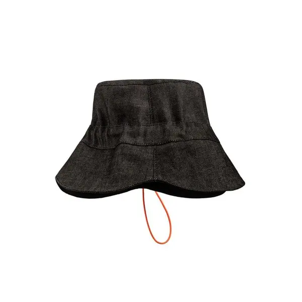 VAN BRUSSEL Curvee Bucket Hat - Black