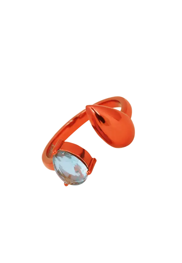 LAVANI JEWELS Kusanagi Ring - Orange