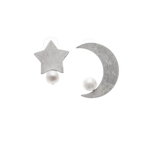 SILVER MOON Sterling Earrings – Crescent