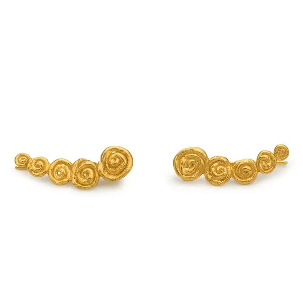 EVA REMENYI Origin Ear Climber - Gold