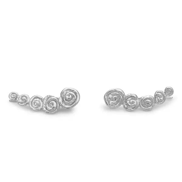 EVA REMENYI Origin Ear Climber - Silver
