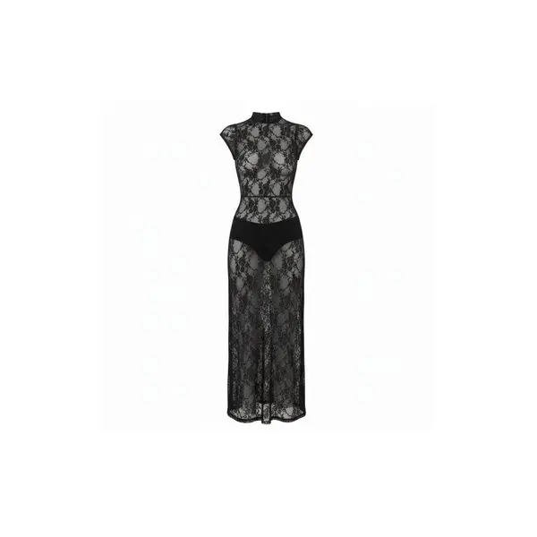 Suyty Dress Midnight Lace - Black