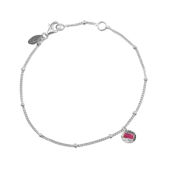 MURU July Birthstone Bracelet - Silver