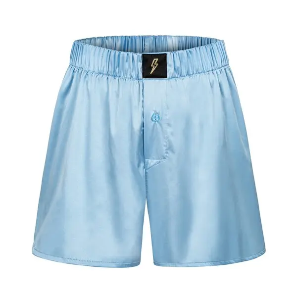 EKCENTRIK Satin Boxers - Blue