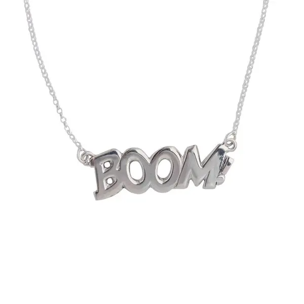 EDGE ONLY Boom! Necklace Sterling - Silver