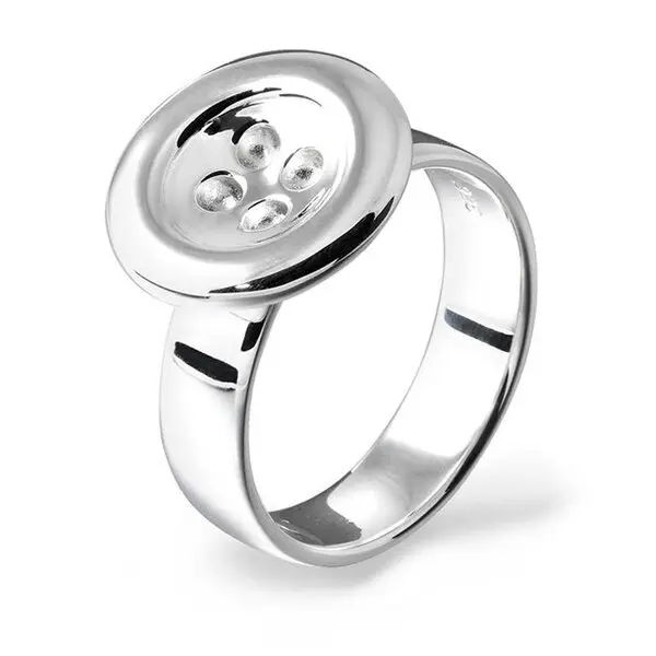 LUCY QUARTERMAINE Button Ring