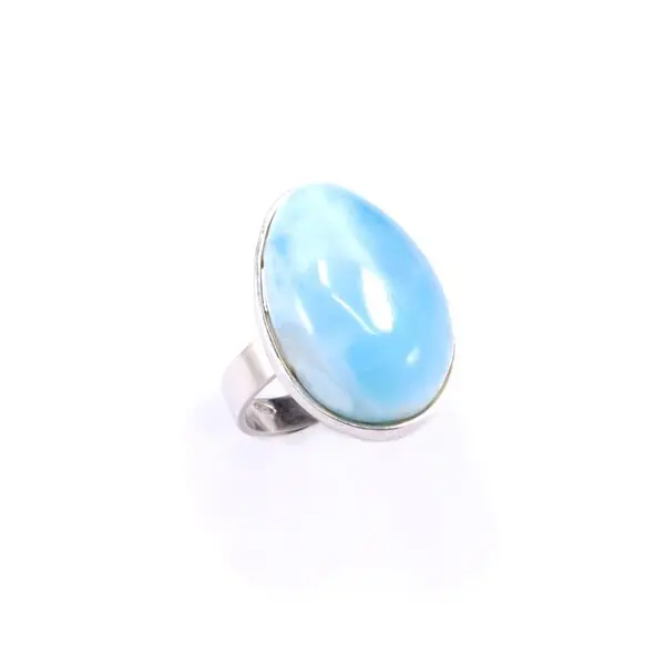 MINERALGEMS ✩ STUDIO Light- Larimar Ring
