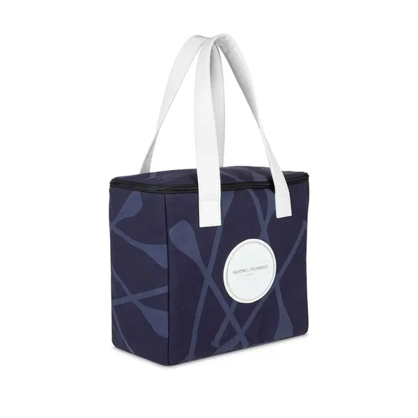 HEATING & PLUMBING LONDON Neutrals Picnic Cooler Bag Park Life Navy - Blue