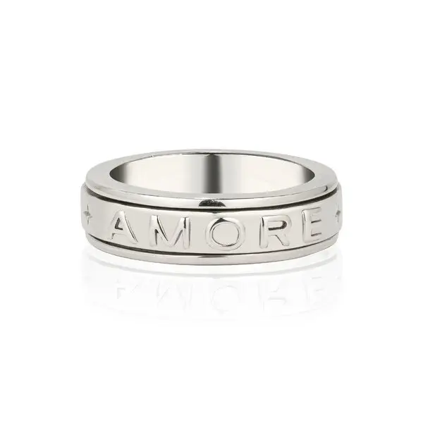 CHARLOTTE'S WEB JEWELLERY Amore Spinning Ring - Silver