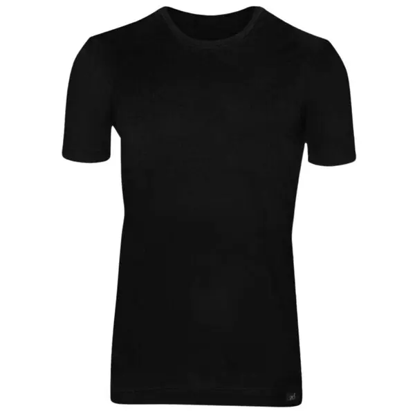 ZD ZERO DEFECTS Ceres T-shirt Soy Fiber – Comfort & Natural Freshness Color - Black