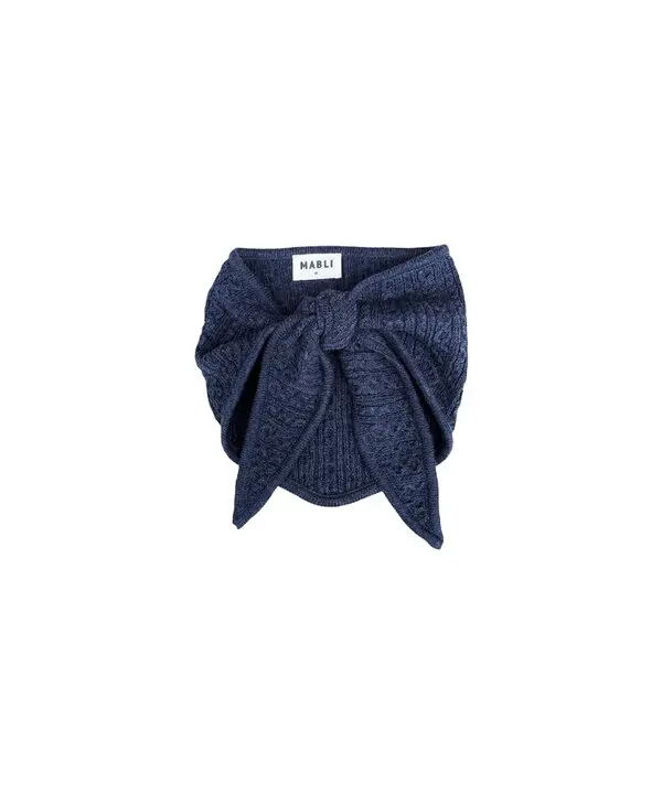 MABLI Tonnog Necktie Denim Melange - Blue