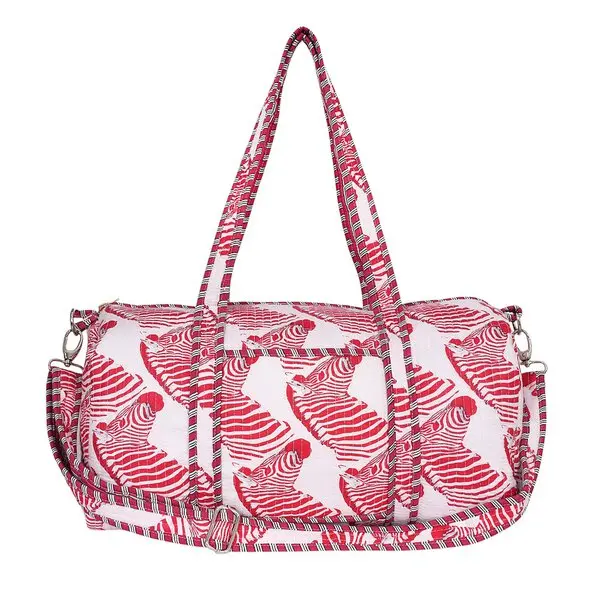 CYC Red / White The Zebra Weekender In Red - Red/white
