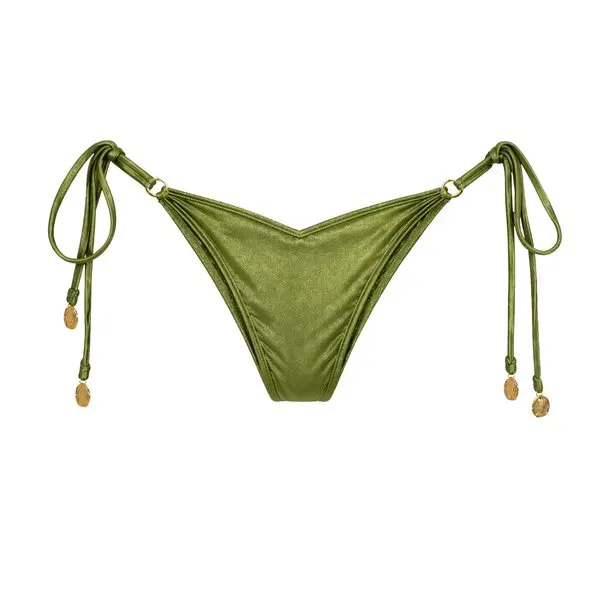 IVY SWIMWEAR Faye In Olive Bottoms - Green