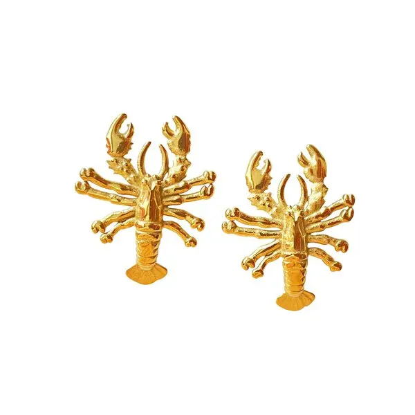 SMILLA BRAV Scorpio Earrings - Gold