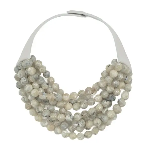 Fairchild Baldwin Bella Tortoise Necklace - Grey