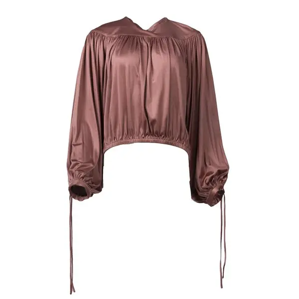 VIVIENNE PASH Hi-lo Yoke Blouse - Pink