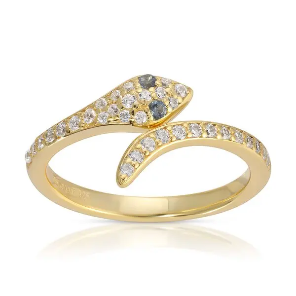NATIVE GEM Snake Charmer Ring - Gold