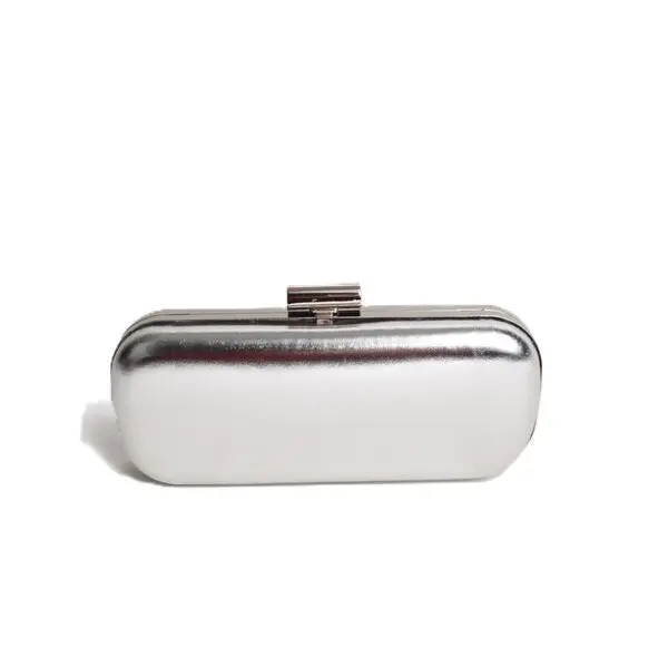 SPRINGMOONATELIER Metallic Clutch Bag
