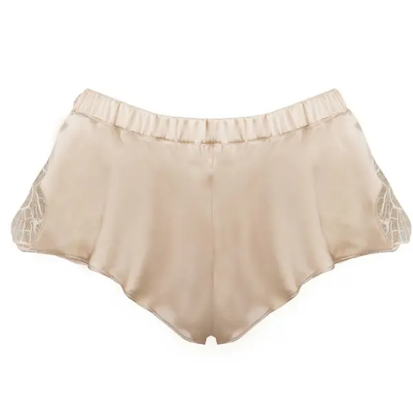 EMMA HARRIS Tiffany Champagne Flared Short - Gold